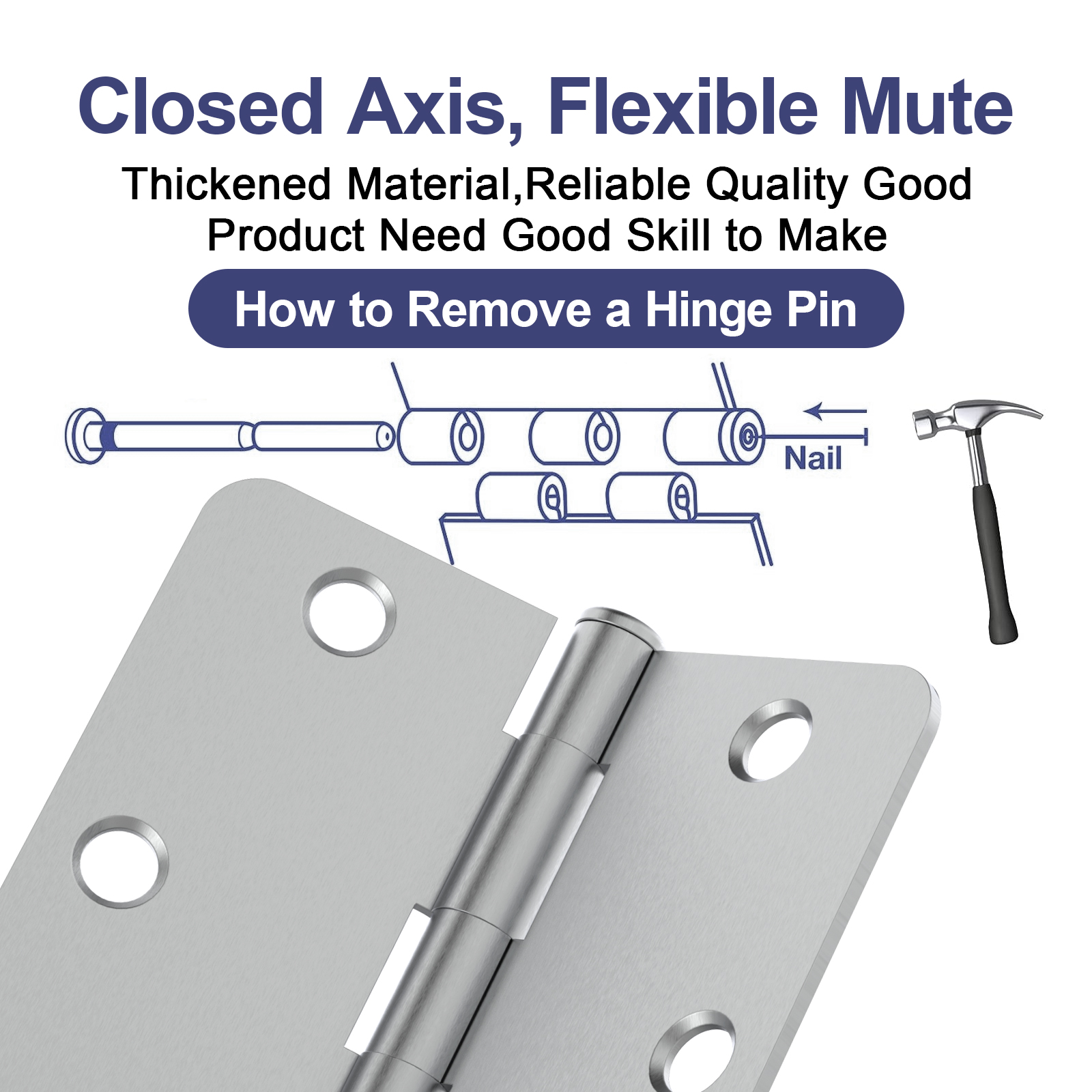 Everything You Need to Know About Civil Door Hinges: Most Common Types ...